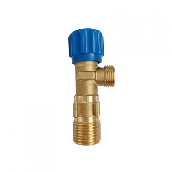 90 Degree Manual Rotation Brass Angle Stop Valve OEM ODM OBM