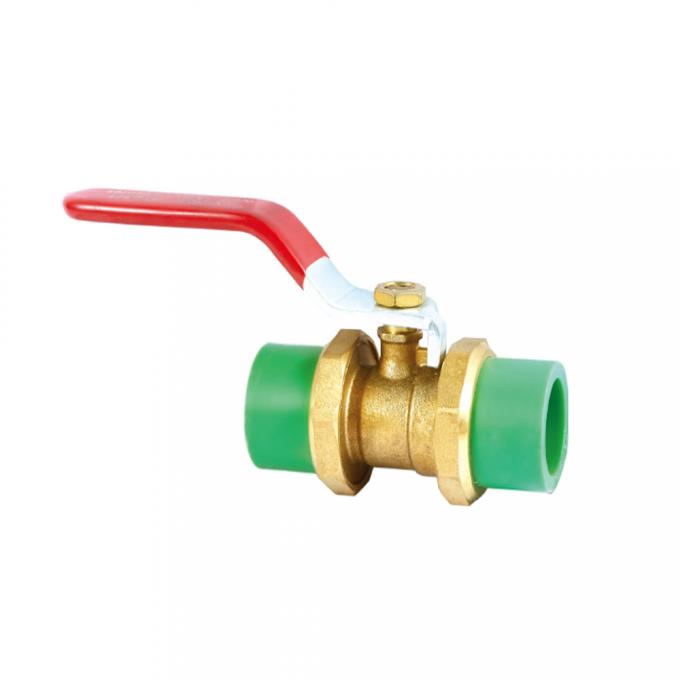 Good Quality PPR Pipe Fittings Double Union Ball Valve