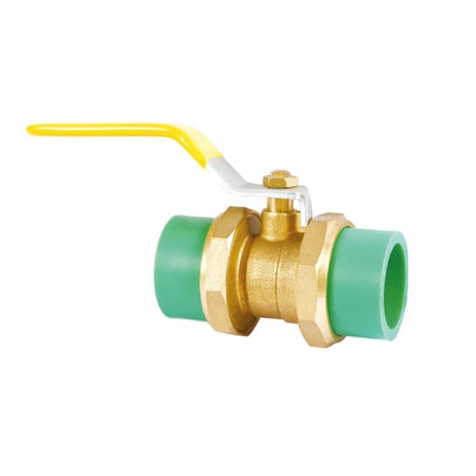 Good Quality PPR Pipe Fittings Double Union Ball Valve